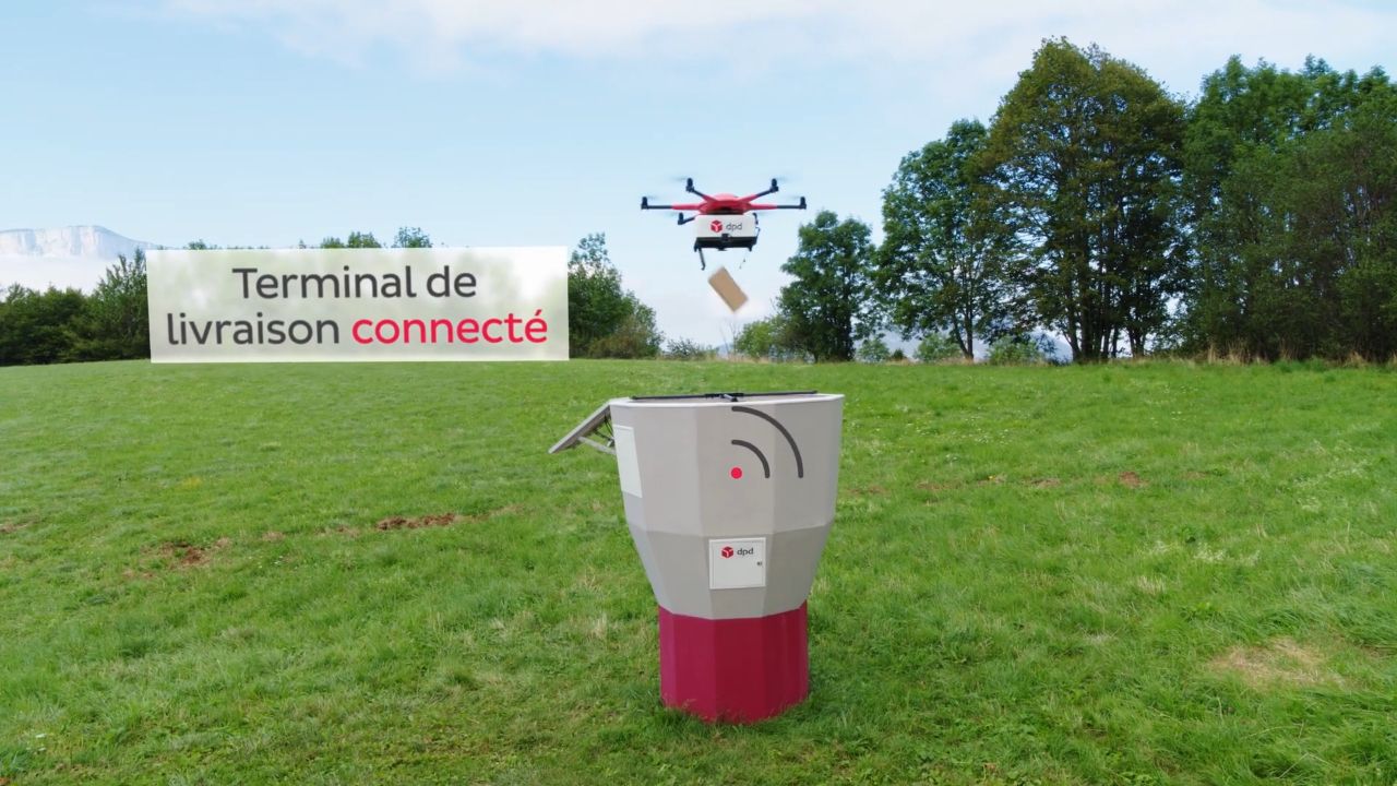 La Poste lance sa deuxième ligne de colis par drone en France