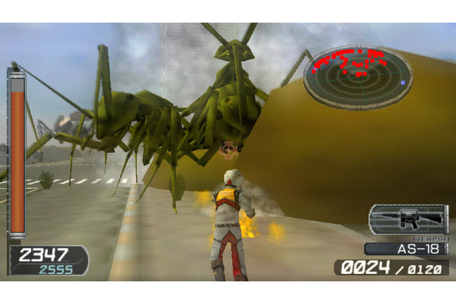 Earth Defense Forces 2 Portable : cargaison d'images