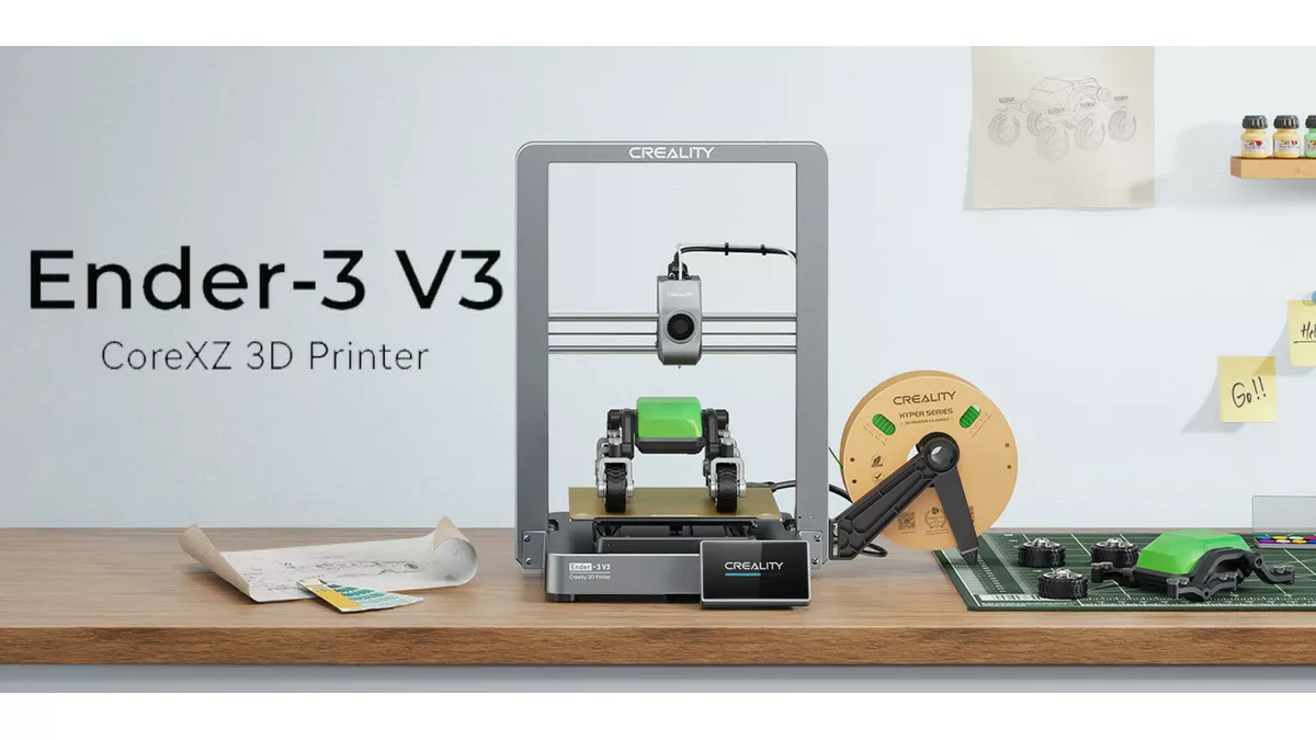 Test Creality Ender-3 V3 : la première imprimante 3D Core XZ de série