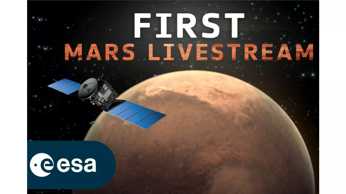 Mars Express : ne ratez pas le premier livestream de la planète rouge