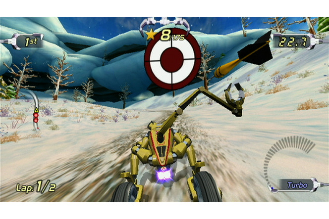 Excitebots Trick Racing : de la course et des figures