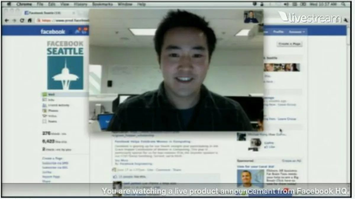 Facebook : l'appel vidéo dans le réseau social avec Skype