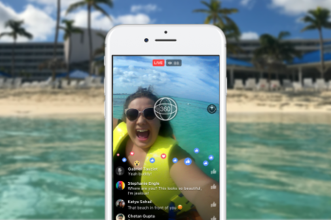 Vidéo à 360° : Facebook ouvre à tous la diffusion en direct