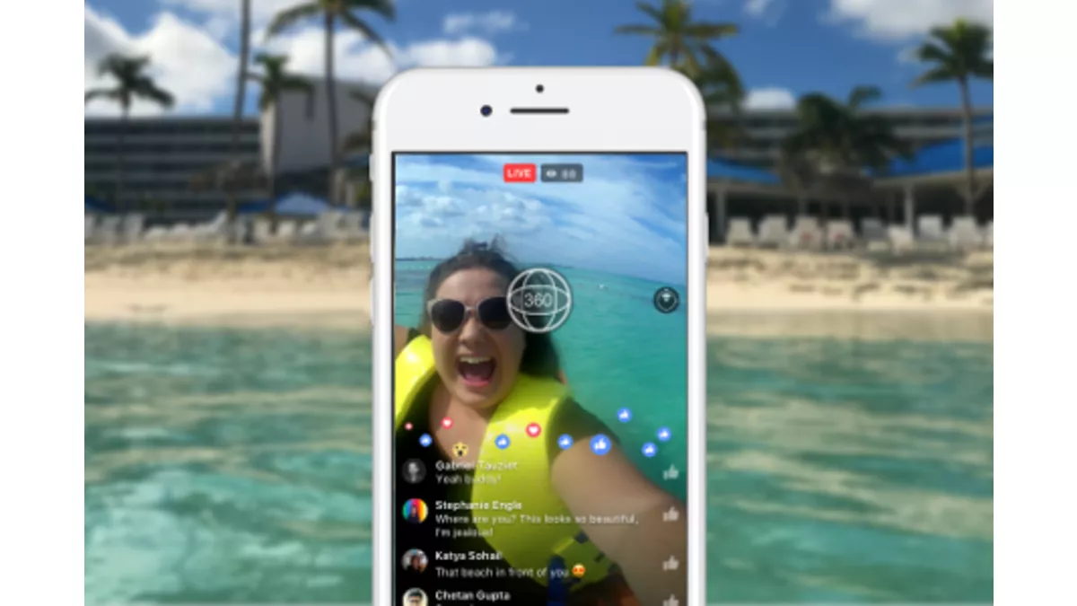 Vidéo à 360° : Facebook ouvre à tous la diffusion en direct