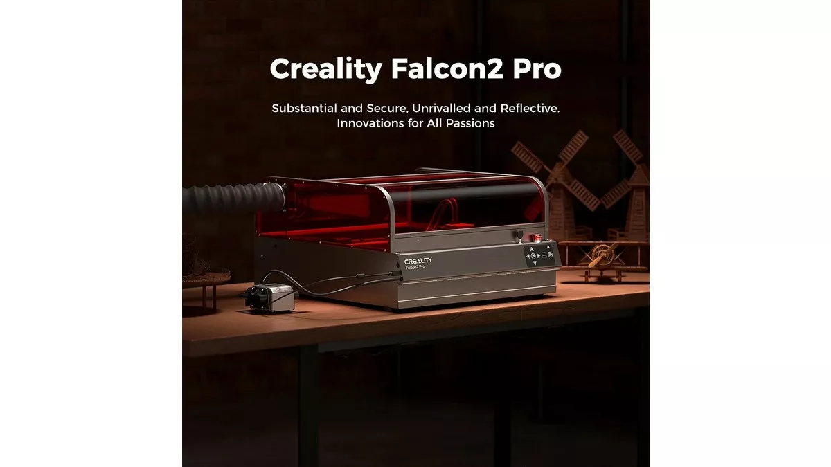Creality Falcon 2 Pro : le découpeur / graveur plus sécurisé et mieux ...