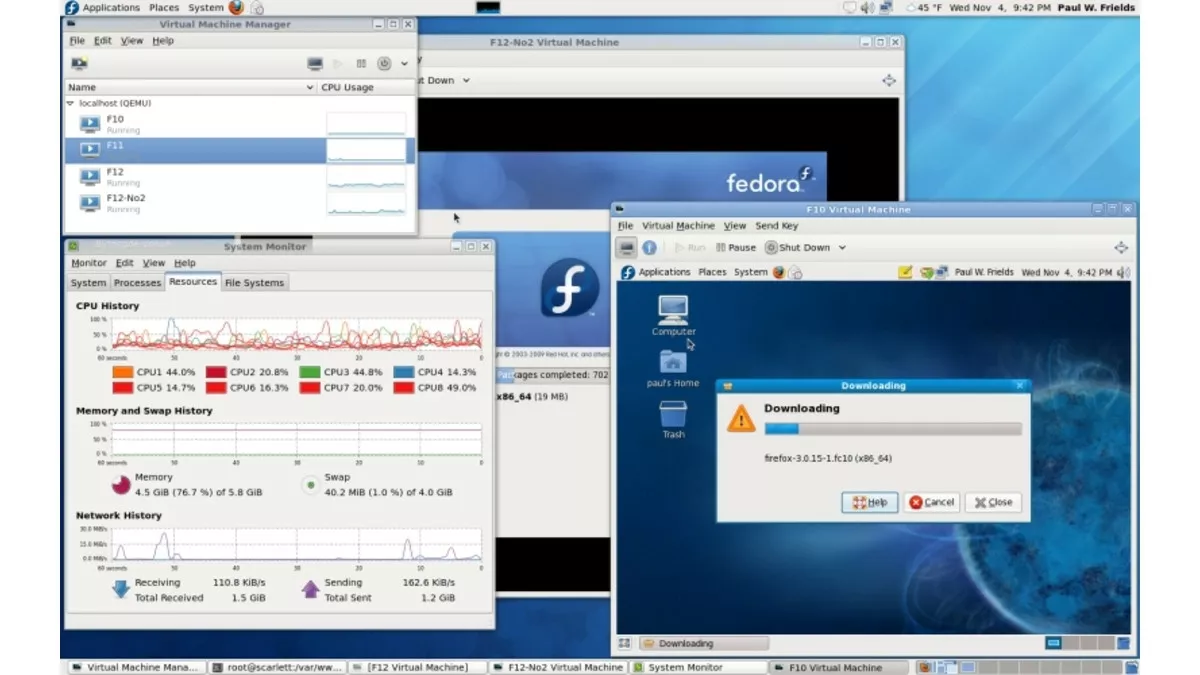 Linux : publication de la distribution Fedora 12