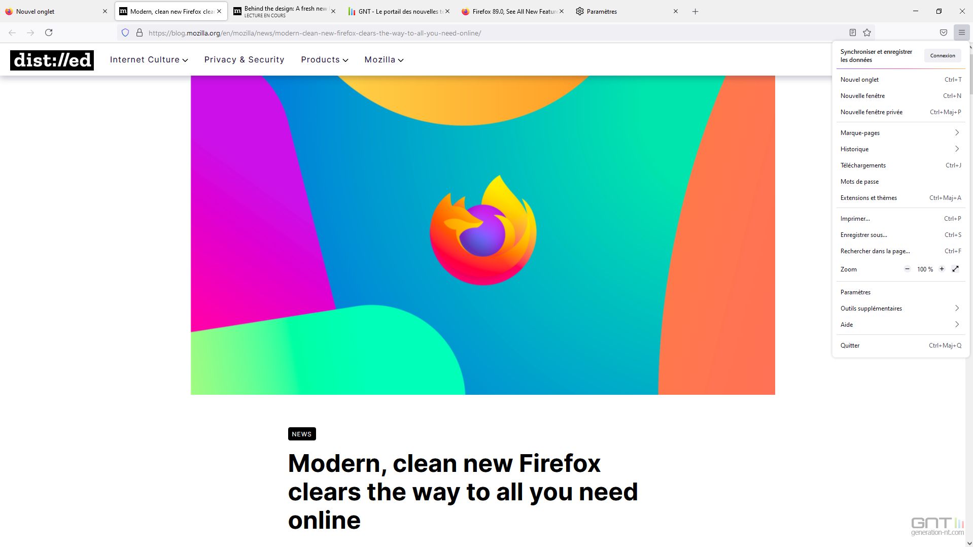 Firefox s'offre un rajeunissement avec une nouvelle interface Proton
