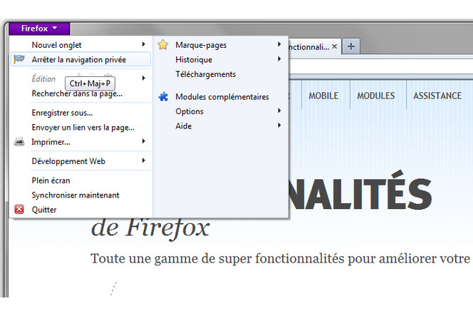 Firefox : Nouvel Onglet trop indiscret