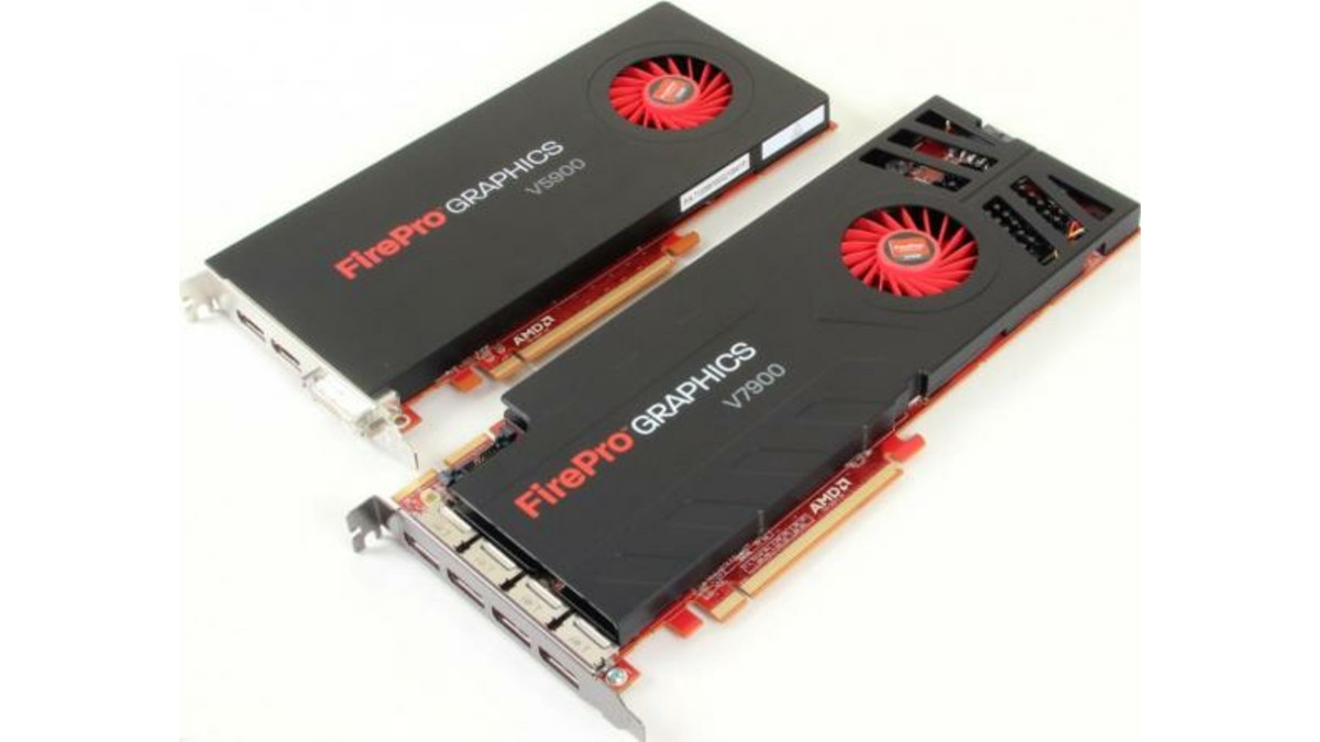 FirePro V5900 et V7900 : cartes graphiques pro chez AMD