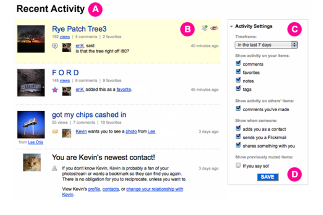 Nouvel accueil pour Flickr