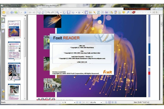 Foxit Reader en version 3.2