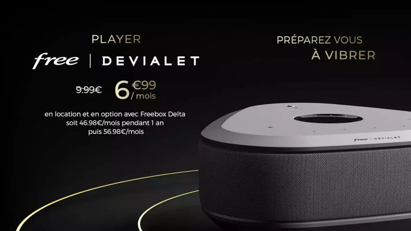 Freebox Devialet : Free abandonne son player haut de gamme