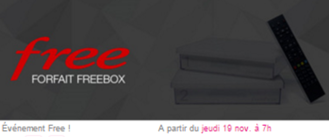 Vente-Privée : Free brade son offre Freebox Crystal à 1,99 euro par mois
