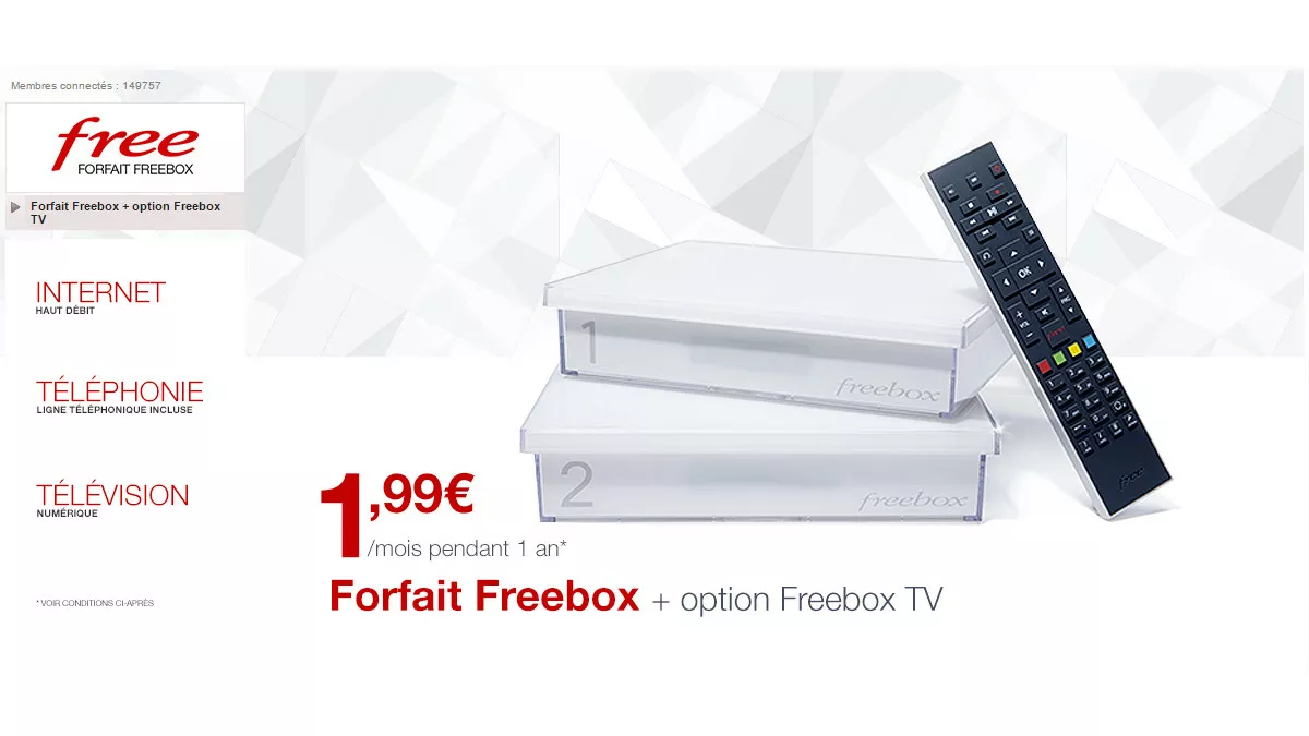 Free annonce la fin de sa Freebox Crystal