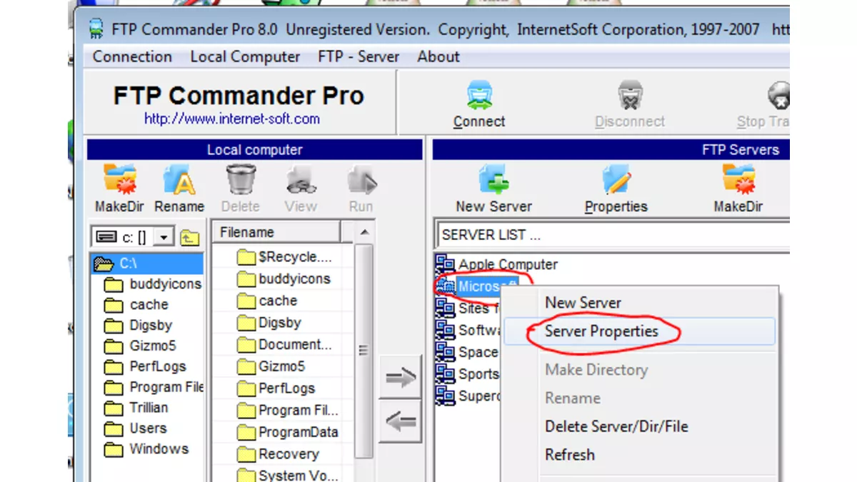 FTP Commander Pro : faciliter les transferts en FTP