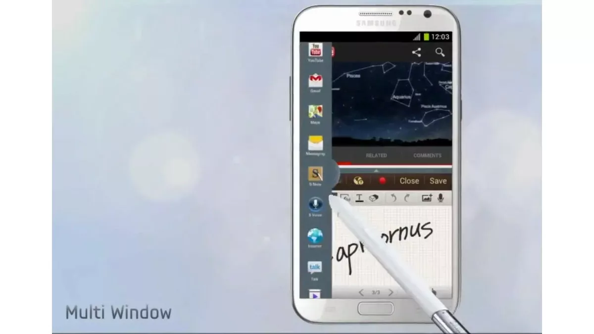 Le multi-écran bientôt sur le Samsung Galaxy S III