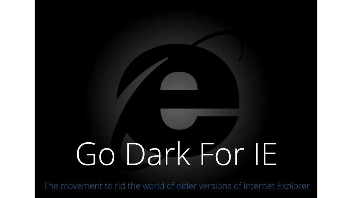 IE pré-9 : sites plongés dans le noir pour la sortie de Windows 8