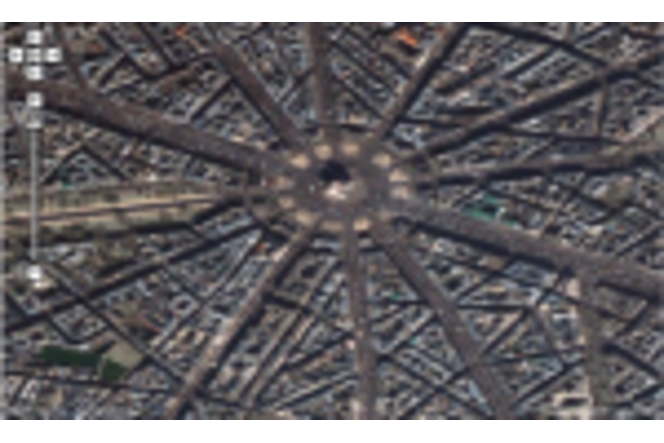 Google Maps, carte satellite de la France
