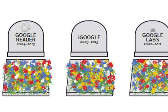 Cimetière Google : une fleur à déposer
