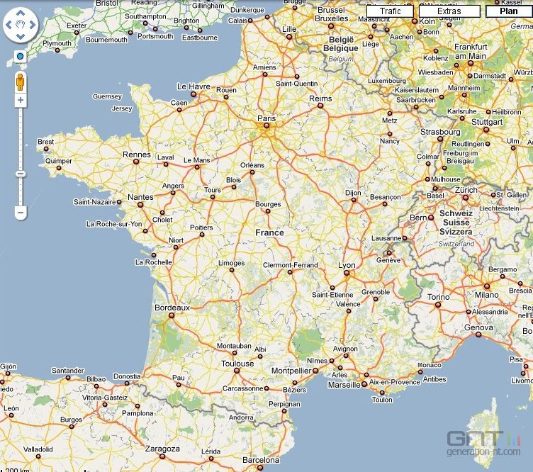 Google Maps : la géolocalisation est proposée