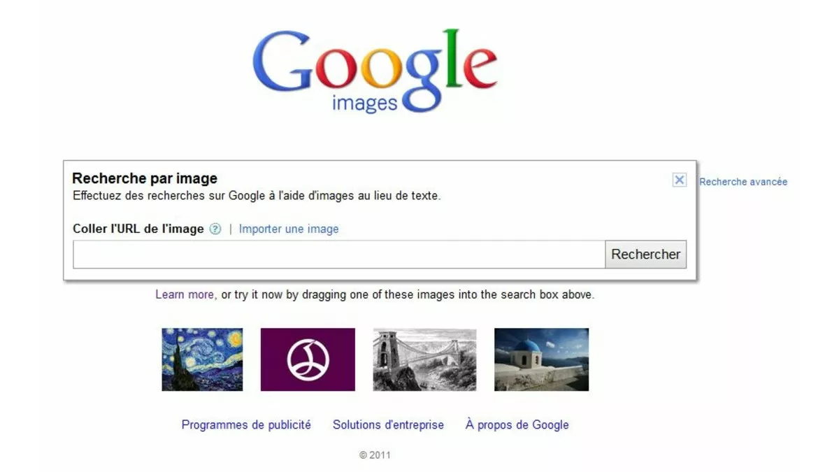 Google : recherche par la voix et l'image sur le bureau