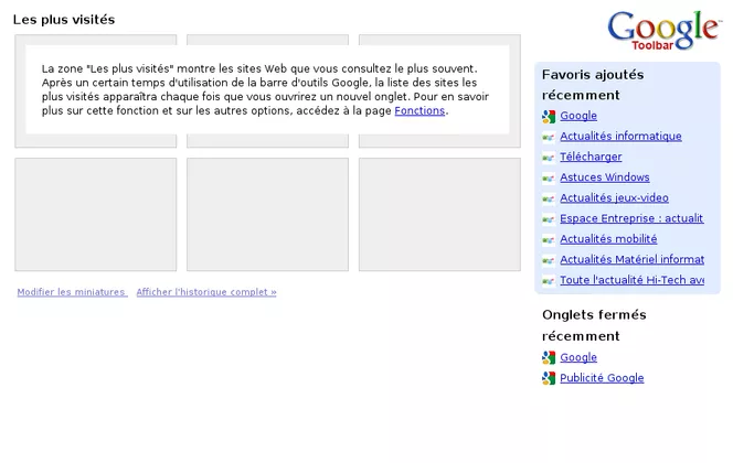 Google offre un peu de Chrome dans Firefox