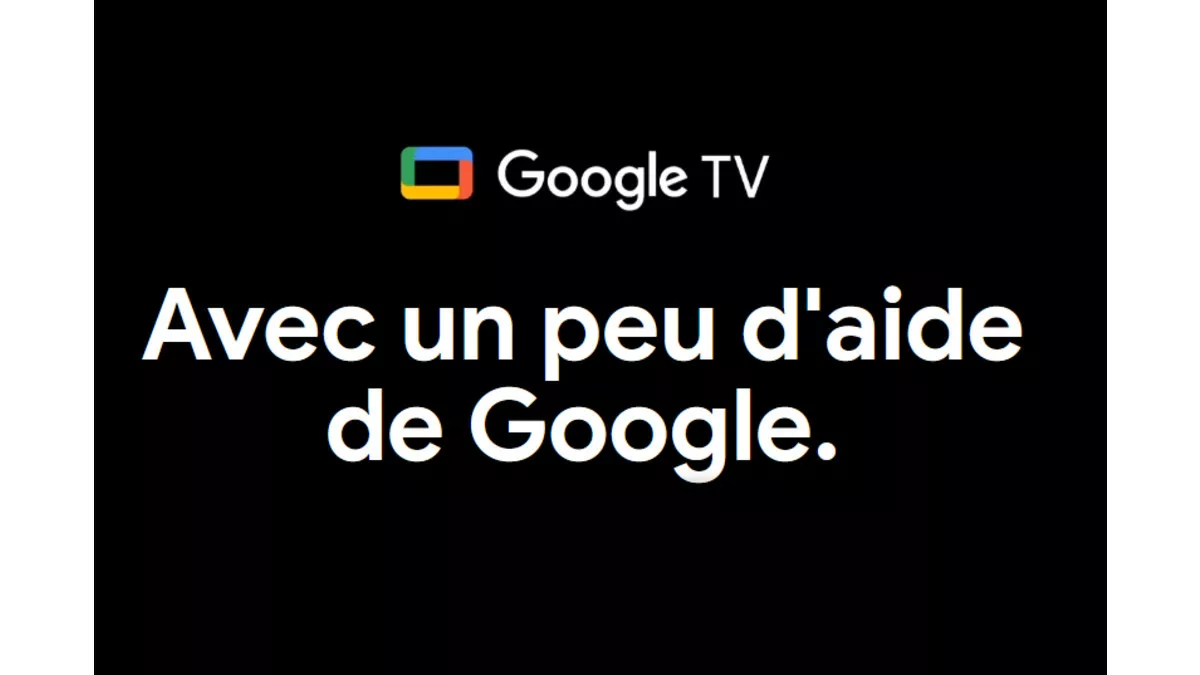 Google TV avec un mode basique pour oublier les fonctions intelligentes