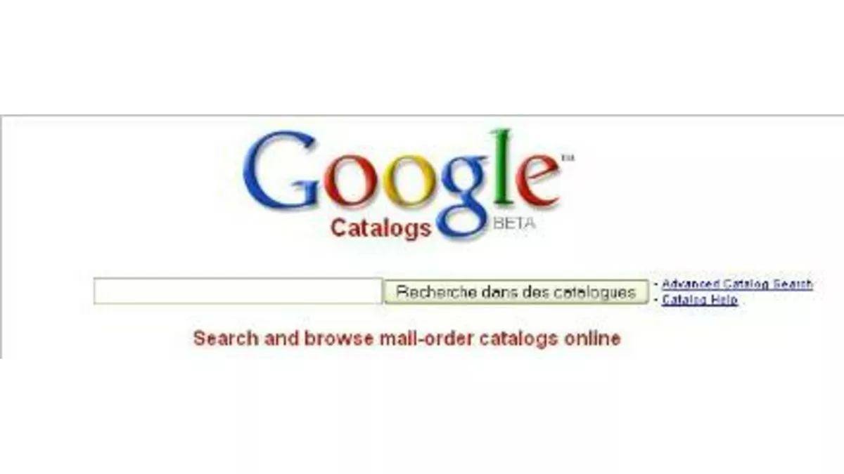 Google Catalogs : un nouveau service Google