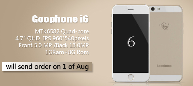 iPhone 6 : son clone Android par Goophone est déjà là