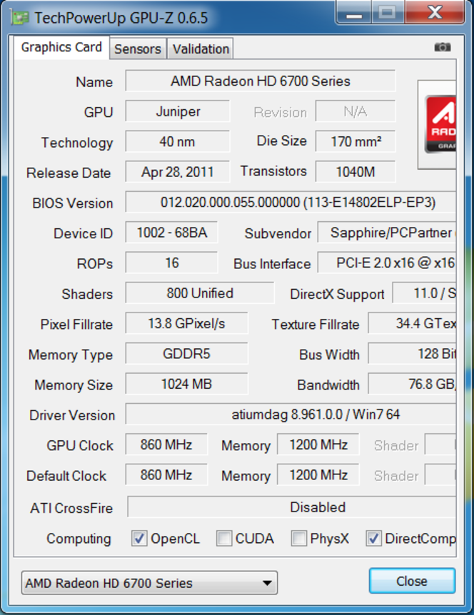 Infos sur la carte graphique : plein de bugs corrigés dans GPU-Z