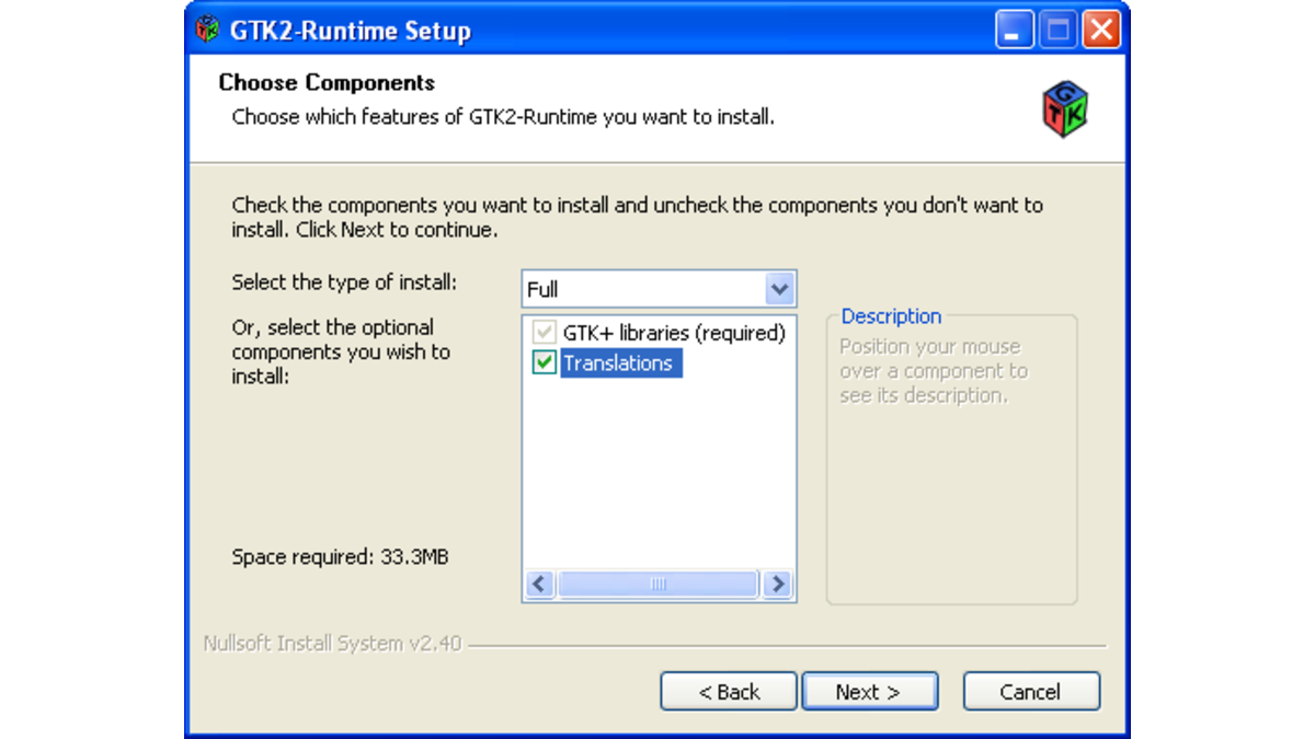 GTK+ 2 Runtime Environment : un environnement nécessaire sur un PC