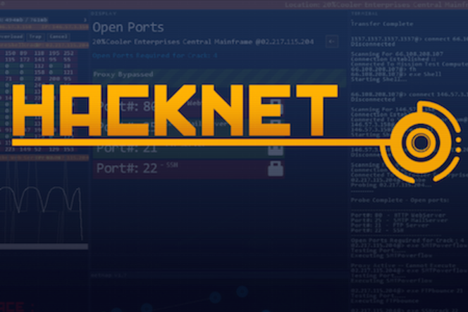 Hacknet : un vrai jeu de hacker bientôt sur Steam et Humble Store