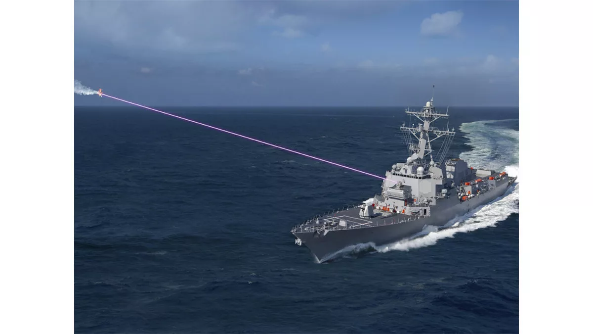 HELIOS : l'US Navy va déployer de puissants lasers anti-drones