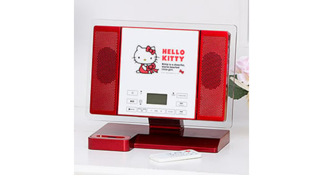 Dock iPod Hello Kitty : le mauvais goût pour 100 € seulement