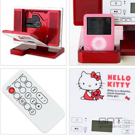 Dock iPod Hello Kitty : le mauvais goût pour 100 € seulement