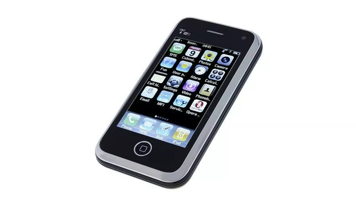 HiPhone V902 : téléphone mobile tactile à clavier