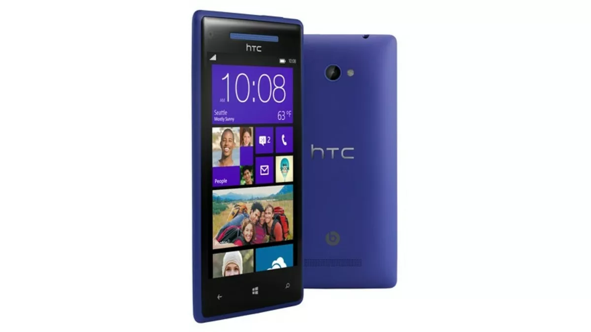 HTC 8X / 8S sous Windows Phone 8 : design et couleur mis à l'honneur