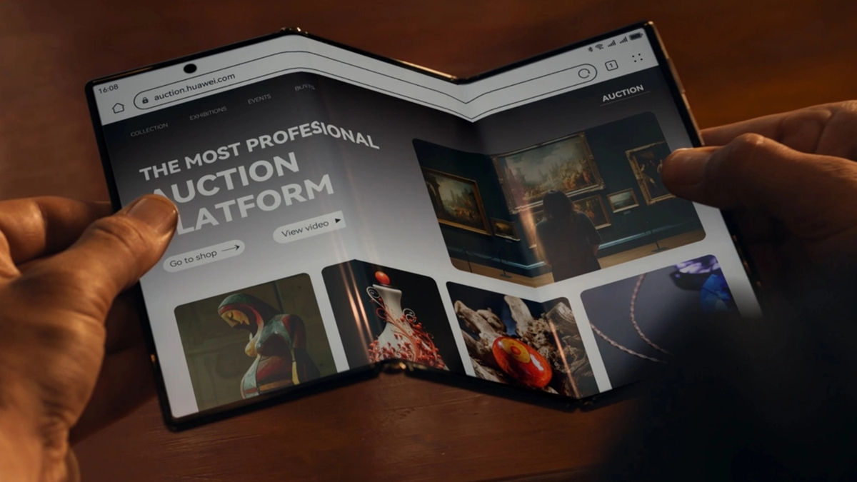 Samsung a bien un smartphone se pliant en trois dans les cartons...mais ...