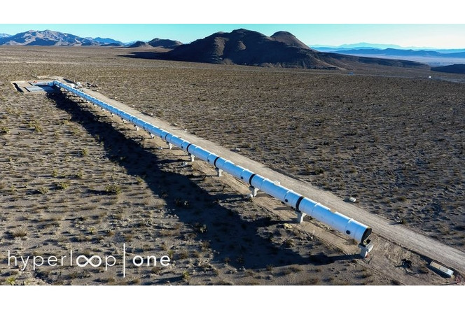 Hyperloop One : la piste d'essai DevLoop est prête