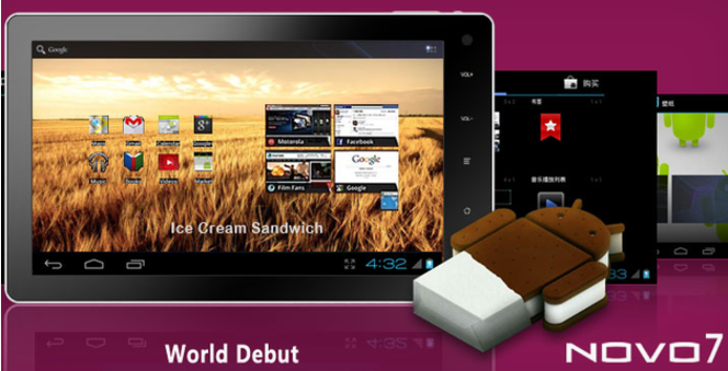 Novo7 : tablette Android 4.0 ICS sous MIPS à 100 dollars