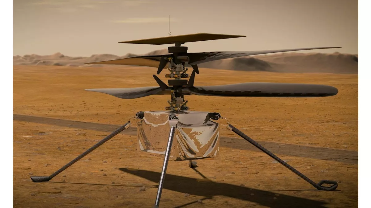 Sur Mars, l'étonnant succès de l'hélicoptère Ingenuity permet de ...