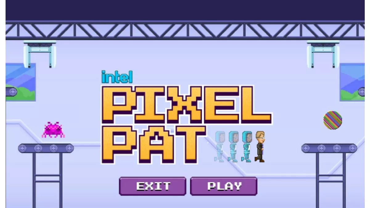 Pixel Pat : le CEO Pat Gelsinger en jeu 8-bit pour fêter sa première ...