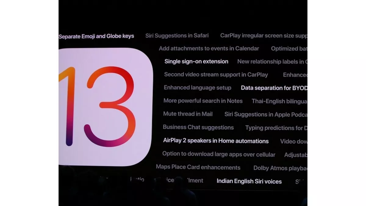 iOS 13 : il faudra au minimum un iPhone 6S pour en profiter