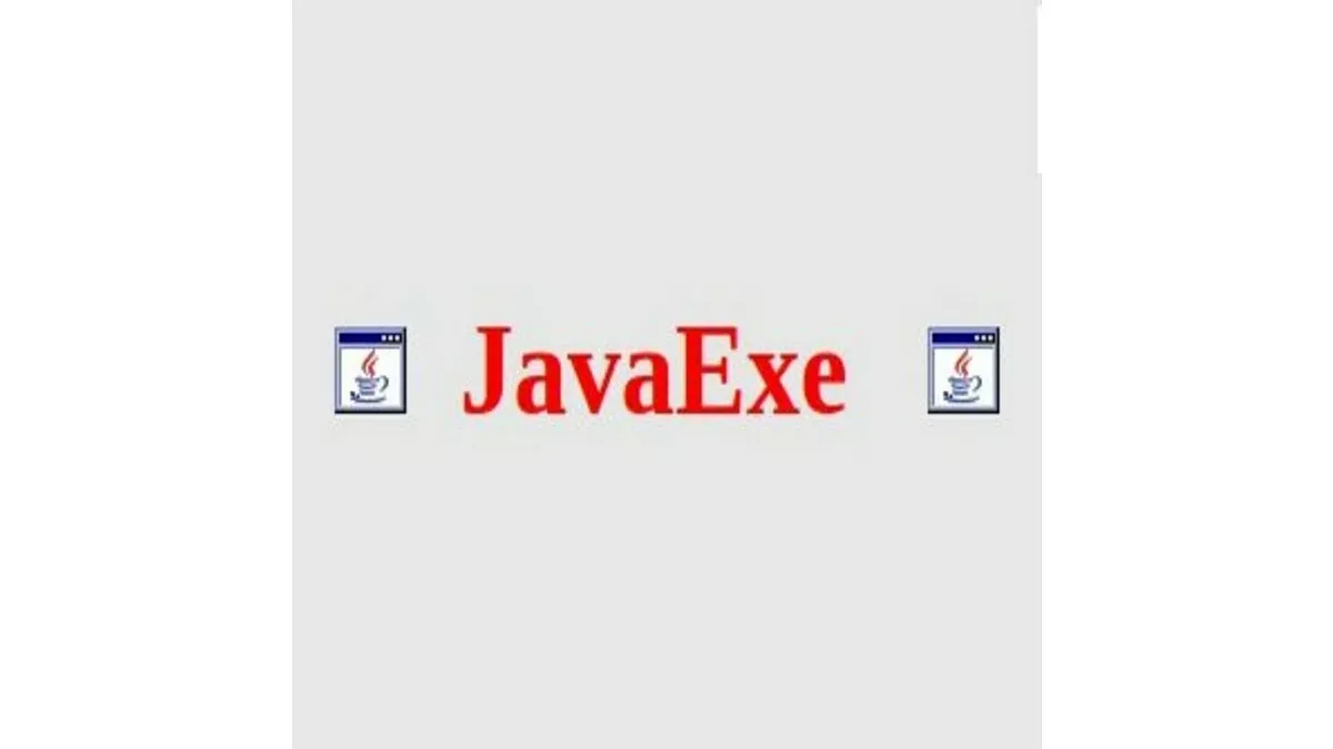 JavaExe : exécuter des fichiers Java directement sous leur forme .JAR