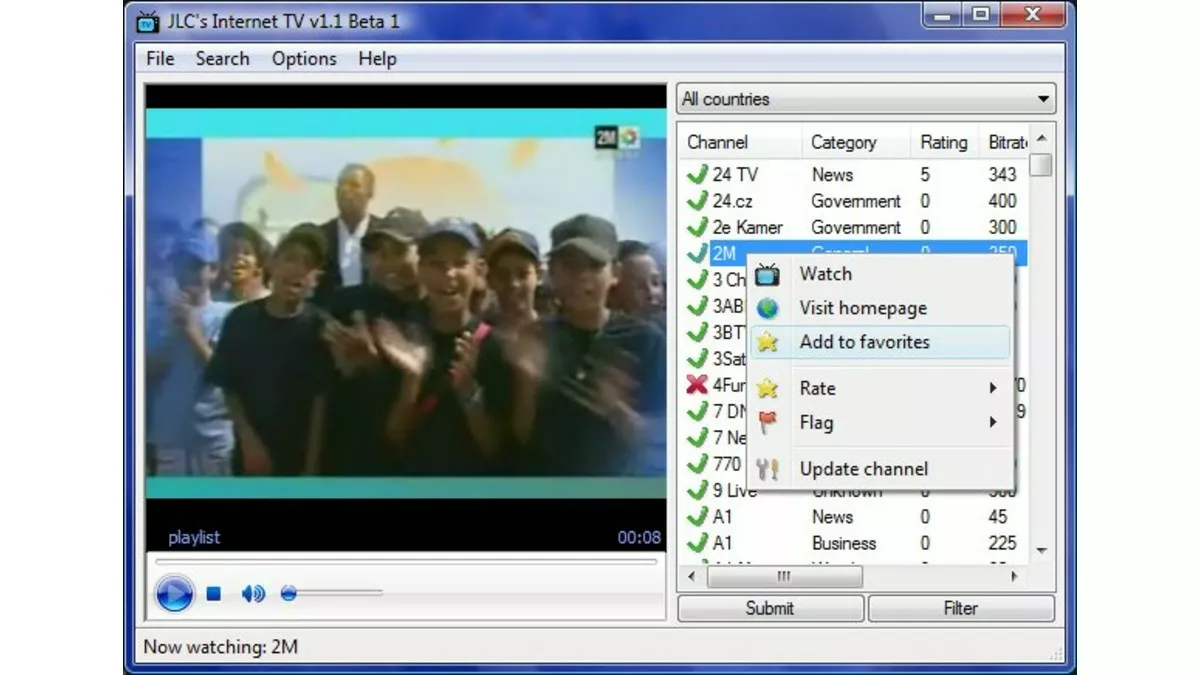 JLC's Internet TV : regarder gratuitement la TV sur son PC