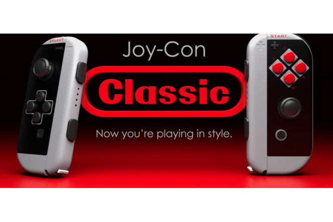 Switch : des Joy Con aux couleurs de la NES