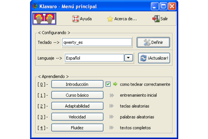 Klavaro Touch Typing Tutor : gagner en rapidité au clavier