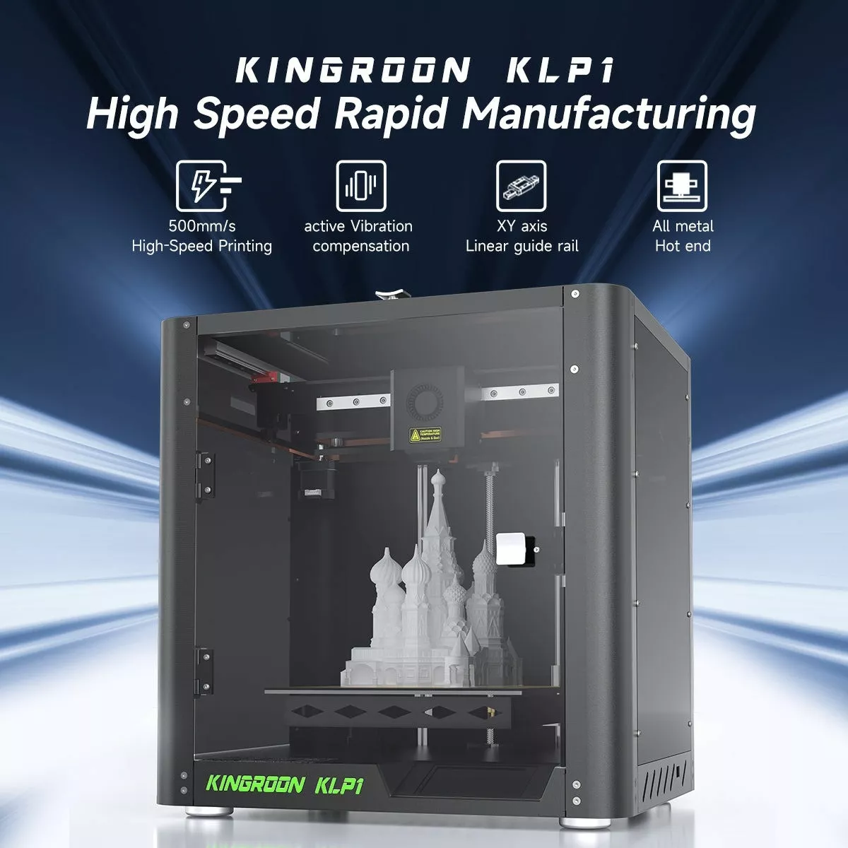 Kingroon KLP1 : l'imprimante CoreXY sous Klipper à prix ultra contenu