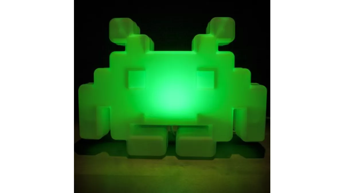Rétrogaming : jouer à Space Invaders pour de vrai