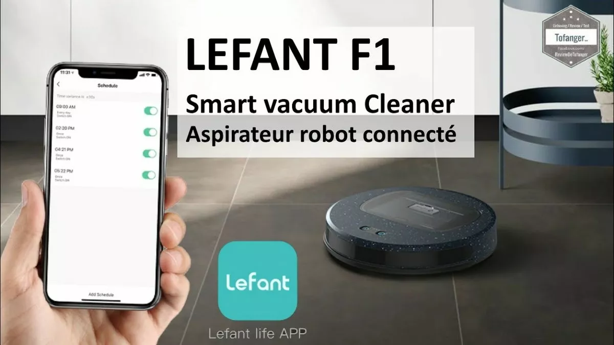 Test Lefant F1 : le petit Poucet des aspirateurs robots qui voit grand